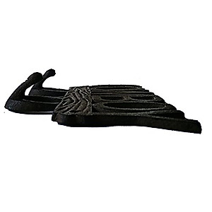 Rustic Cowboy Cast Iron Decorative Double Wall Hook