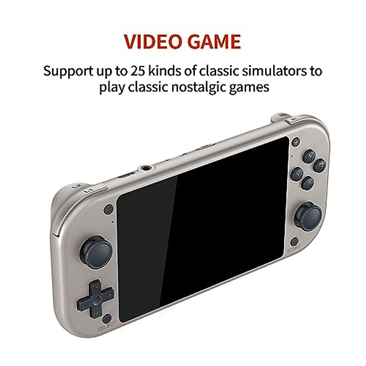 M17 Handheld Gaming Console, 4.3-inch 128G Retro Pandora Video Game Console Emulators with 20000 Games