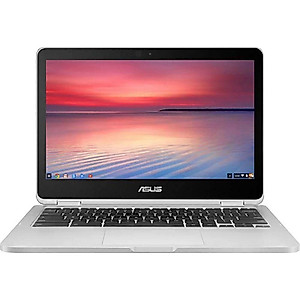 ASUS Chromebook Flip C302 2-In-1 Laptop- 12.5” Full HD Touchscreen, Intel Core M3, 4GB RAM, 64GB Flash Storage, All-Metal Body, USB Type C, Corning Gorilla Glass, Chrome OS- C302CA-DHM4 Silver