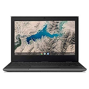 Lenovo 11.6in Chromebook, Intel Celeron N3350 Processor, 4GB RAM, 32GB eMMC SSD, WiFi, Bluetooth, Chrome OS (Renewed)