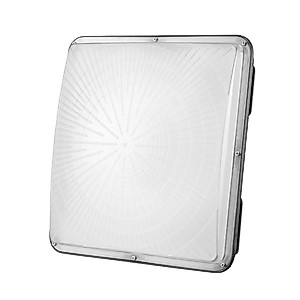 VEVOR 4 Pack LED Canopy Lights, 150W, 16500LM 5000K Daylight Commercial Industrial Outdoor Canopy Lights, 12.4"x12.4" Surface Mount Ceiling Lighting for Gas Station Warehouse Garage Street Shop, IP65