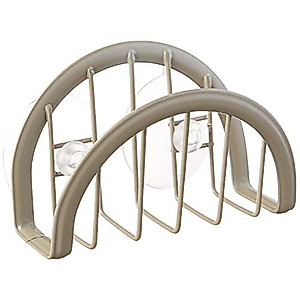 Spectrum Diversified Ashley Sponge Holder, Satin Nickel