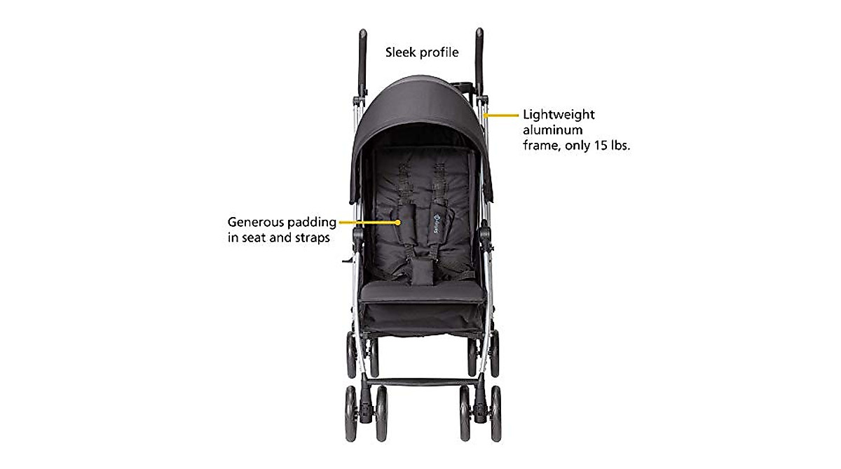 Safety 1st Step Lite Stroller: Lightweight & Compact for Easy Travel