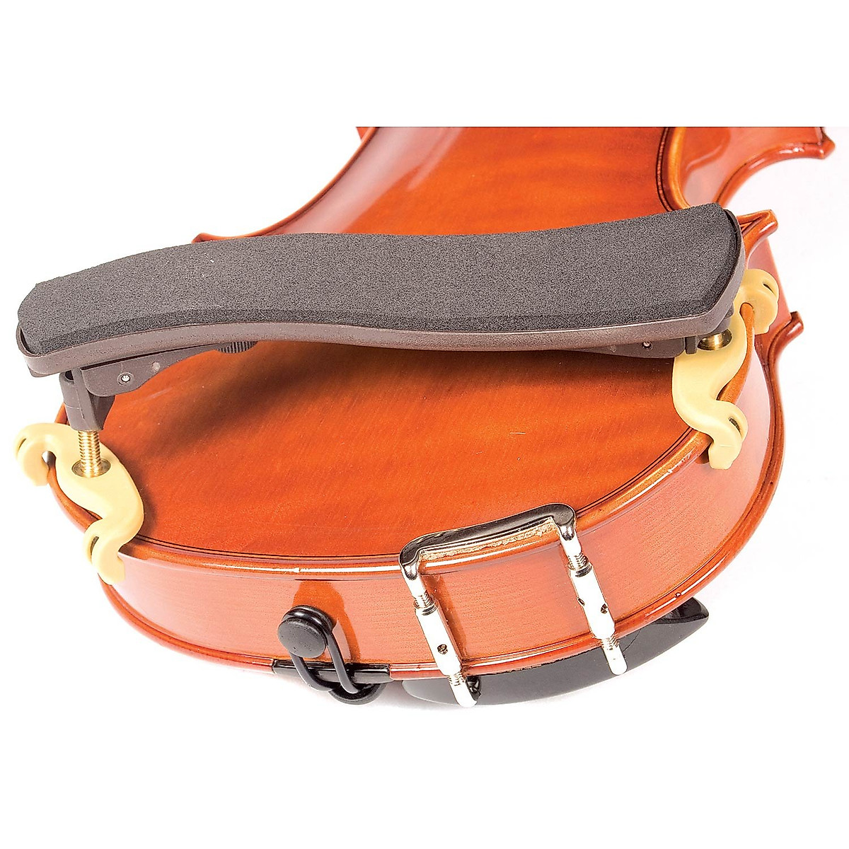 Kun Collapsible Mini Brown Shoulder Rest for 1/16-1/4 Violin