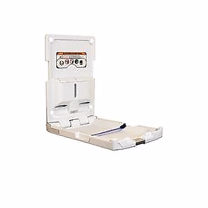 DRY BABY Vertical Baby Changing Station, World Dryer ABC-300V, Commercial Restrooms