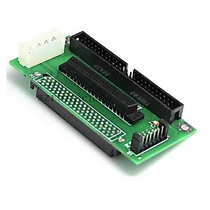 Micro SATA Cables SCA 80 PIN to 68 50 PIN SCSI Adapter: Versatile SCSI 68 Pin Female to IDC 50 Pin Female Adapter