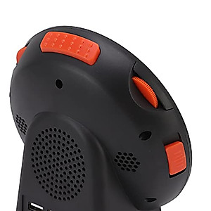 AYNEFY Super Shaker Clock, Alarm Clock 110 Decibels Red Flashing Light Super Shaker Extra Loud Alarm Clock for Student Elder