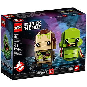 LEGO BrickHeadz Peter Venkman & Slimer 41622 Building Kit (228 Piece) (Amazon Exclusive)