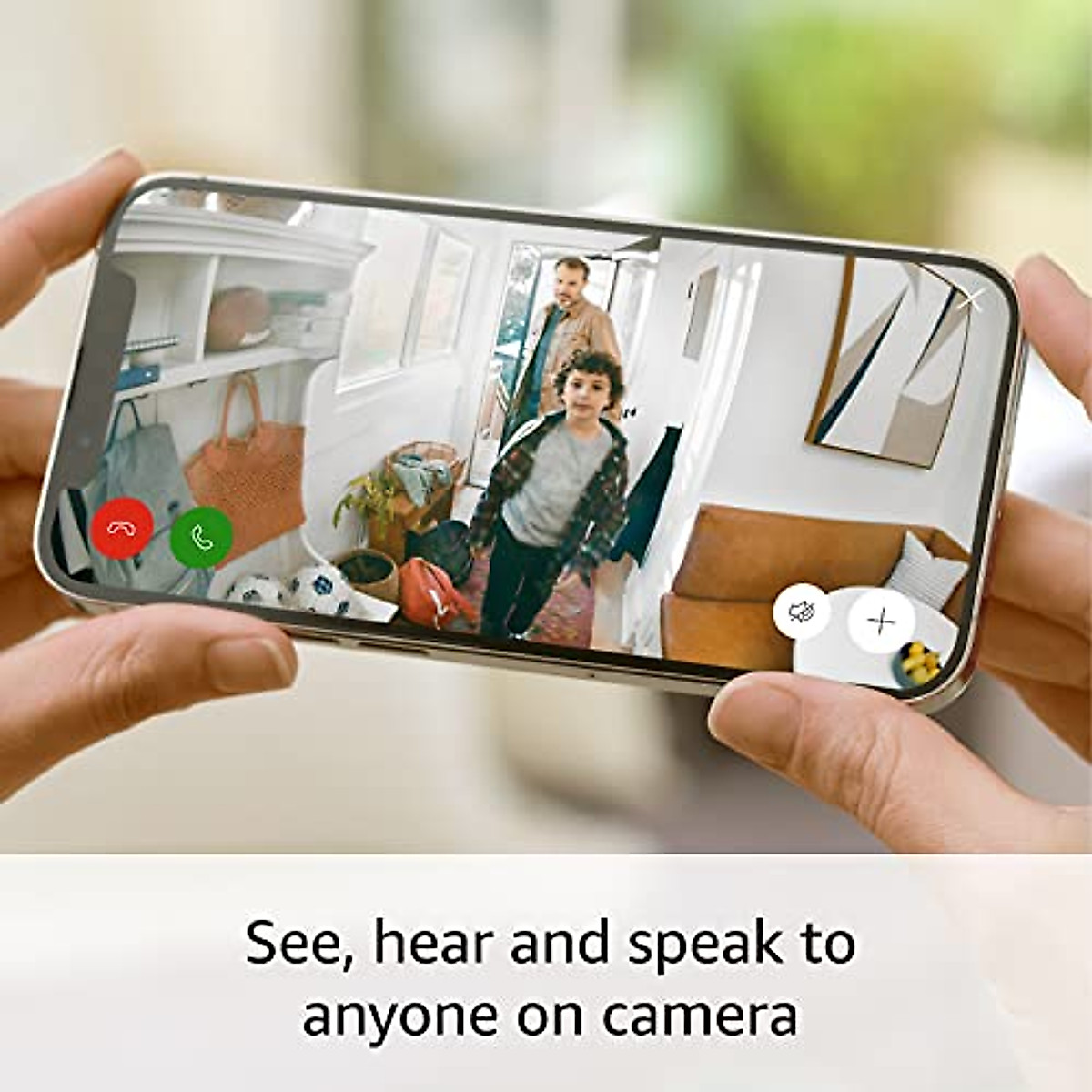 Ring Indoor Cam (newest model) — Home or business security in 1080p HD video, Charcoal