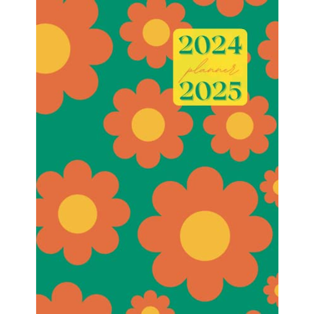2024 2025 planner / Monthly Planner / two year calendar / flowers / butterfly / animal: 2024-2025 Monthly Planner : 2 Year Schedule Organizer From ... 2025 With Holidays, Notes, Goals, To Do list