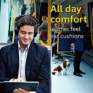 Jabra Evolve 80 UC Wired Headset Professional Telephone Headphones with Unrivalled Noise Cancellation for Calls and Music, Features World-Class Speakers and All Day Comfort