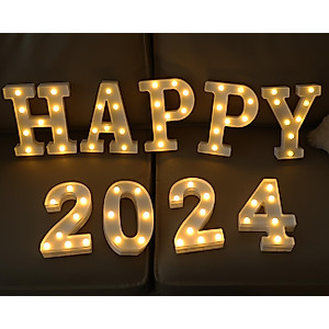 IFDGCTK Light Up Letters, Led Letters Lights 26 Alphabet, Decorative Lighted Letters, Battery Powered Led Marquee Light Up Letters for Party, Bar, Night Light, Home Decor(Letter Y)