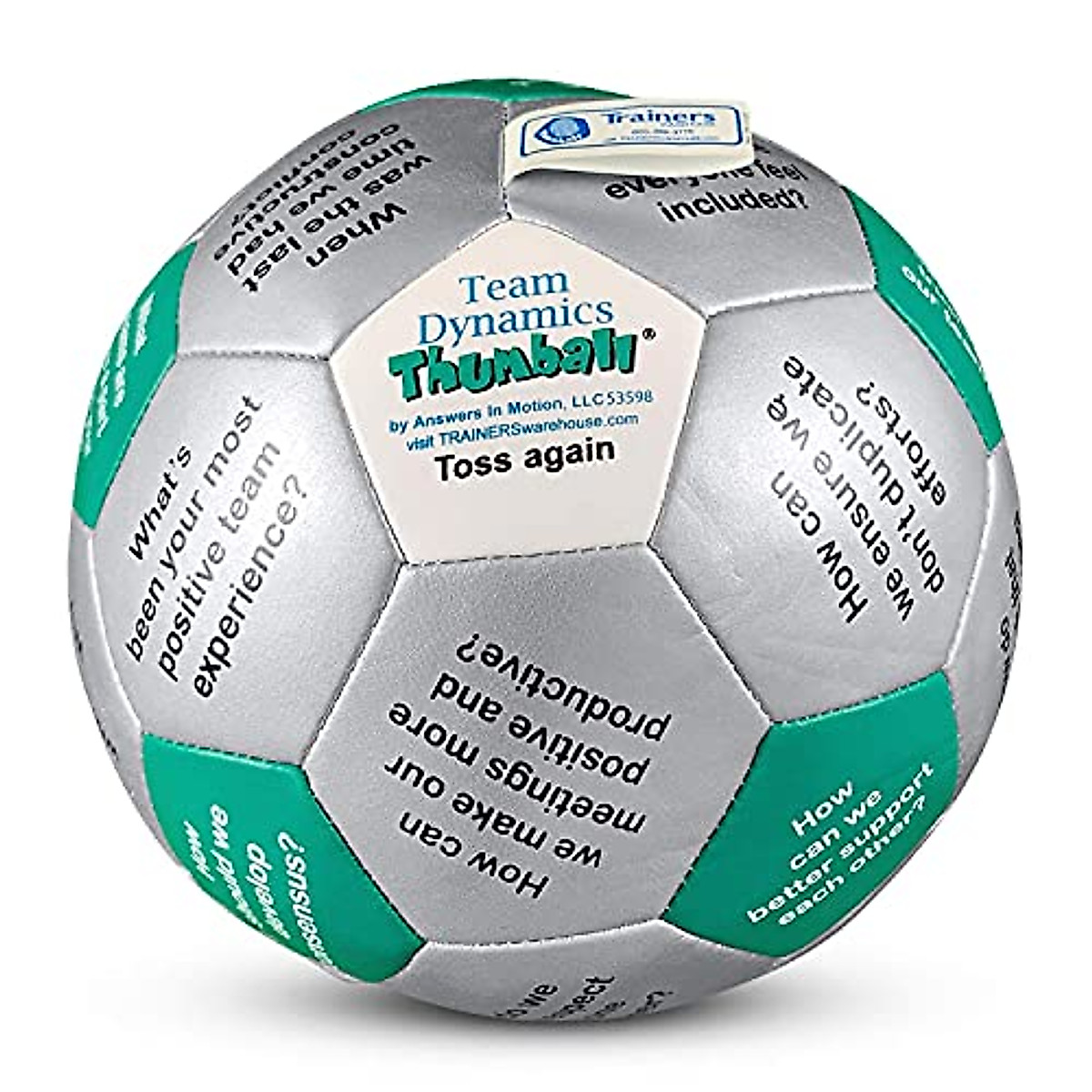 Trainers Warehouse Thumball Bundle | Conversation Starter and Ice-Breakers including the Get Happy at Work, Stress Management, and Team Dynamics Thumballs