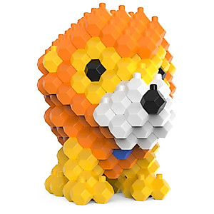 KADELE Kids Animal Lion Toy Building Sets,Extremely Creative and Challenging STEM Building Toys,Educational Toys for Boys and Girls Ages 8 and Up(102 Pieces)