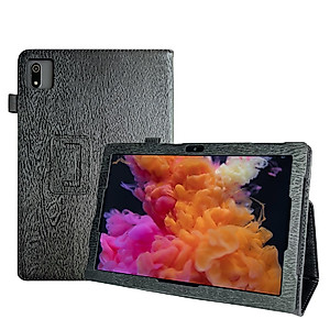 Transwon Case for Jeazans Android 14 Tablet 10.1 Inch Jzpad-X11 Tablet Cover/TPZ T10B Tablet/Tabtrust X11 Tablet/DIALN X10G/ G10/ S10/ X10 Ultra Tablet - Black