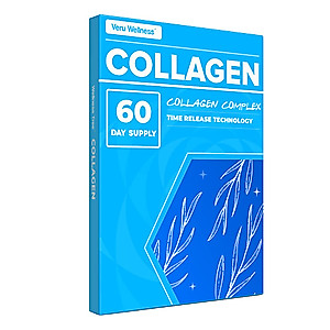 Veru Wellness Collagen Booster Patch - 60 Day - Easy to Use - Support Skin, Joint, Hair and Nails