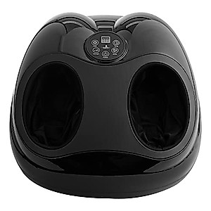 REGENIFUL Shiatsu Foot Massager Machine - Deep Tissue Kneading Air Compression for Sore Feet, Muscle Pain Relief, Fasciitis, Neuropathy - Spa Relaxation, 3 Levels of Manipulation Intensity, Heat