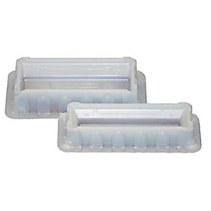 MTC Bio P8010-1S Multi Channel Solution or Reagent Reservoir, 10 ml Capacity, Sterile, Individually Wrapped (Pack of 100)