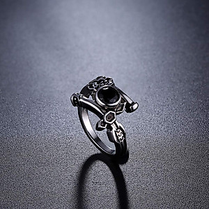 Purreen SAO Kirito Elucidator Dark Repulser Sword Art Online Infinity Moment Kirigaya Kazuto Ring (9)