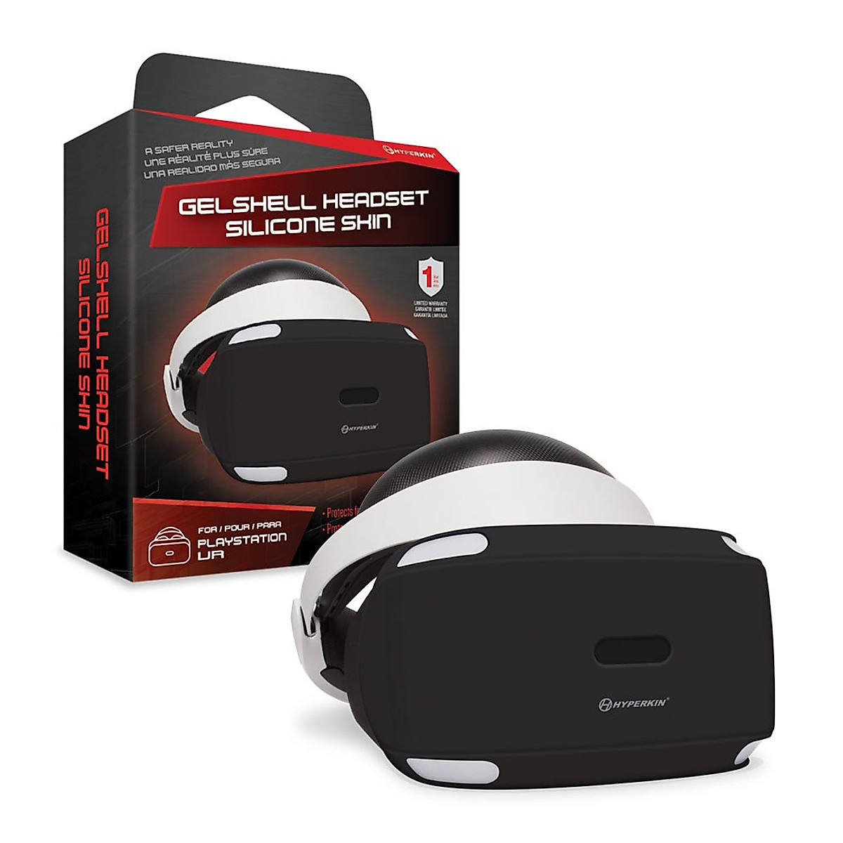 Hyperkin GelShell Headset Silicone Skin for PS VR (Black)