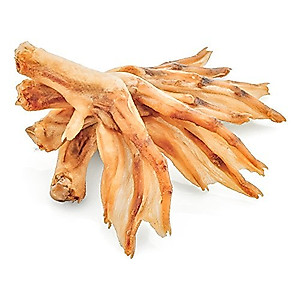 Best Bully Sticks All-Natural Duck Feet Dog Treats (30 Pack) - Single-Ingredient & Fully Digestible - Supports Healthy Hips and Joints