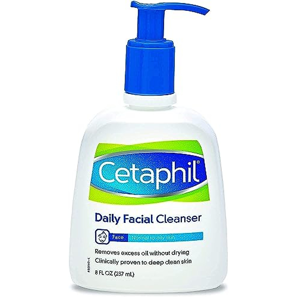 Cetaphil Daily Facial Cleanser for Normal to Oily Skin, 8 Ounce