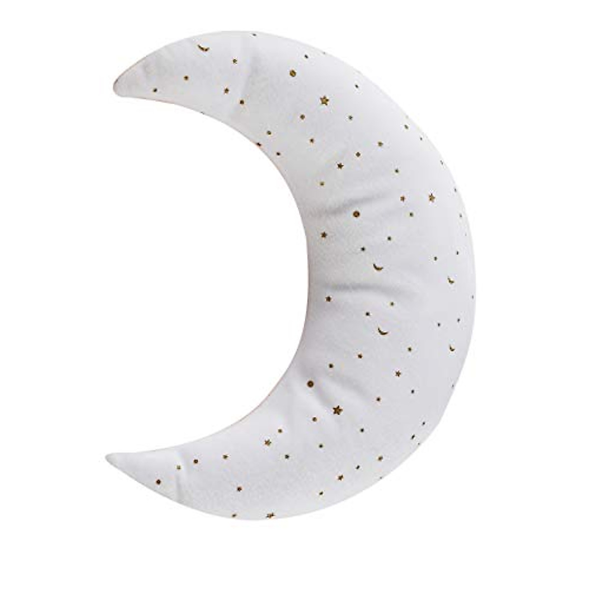 Mytex Celestial Princess Pretty 5-Piece Comforter set with gold metallic foil, Smocked texture, Girls, Teen bedding, Stars and Moons, Two Twinkling Decorative Pillows, Shabby Chic, Blush Pink, Full