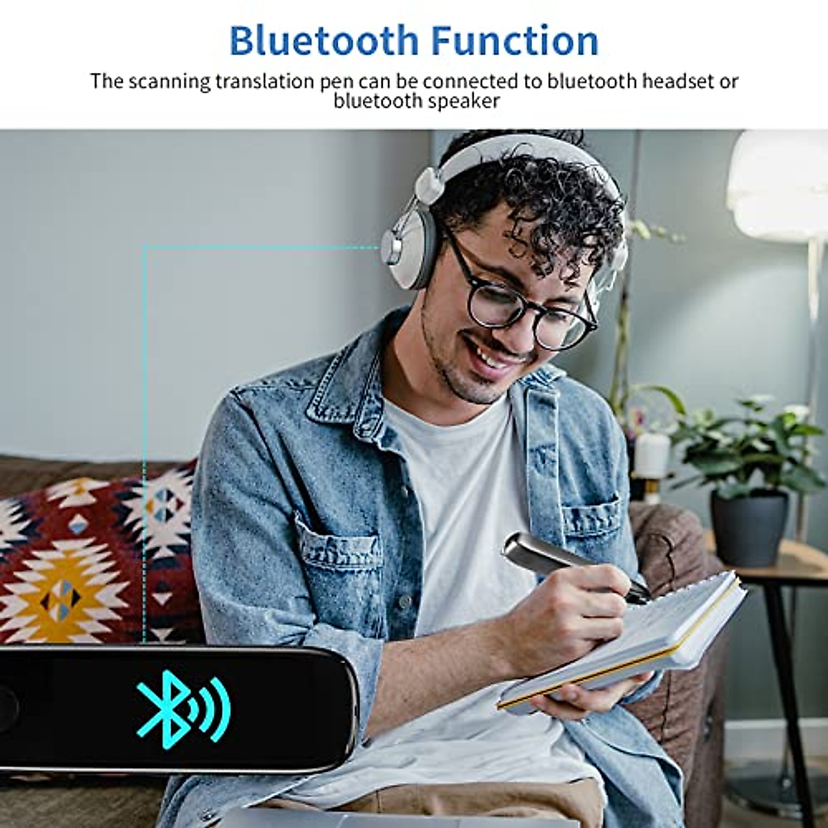 Vormor X3 Translation Pen Scanner, Reader Pen Text to Speech Device for Dyslexia 112 Language Translator Device Support Text Extract, Intelligent Recording Scanner Pen with 2.9 Inch Touch Screen