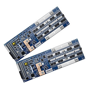 EEL Programmable Smart BMS 16S 48V 100A 150A 200A Support CAN/RS485 Inverter Lifepo4 Batteries Protection Board (48V 16S 150A+LCD Screen)