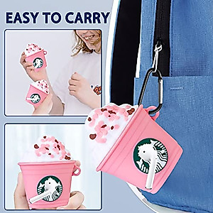 sjiwkso for AirPods 2/1 Case Food Ice Cream Design Funny Drink Cartoon Designer for Airpod Air Pod 1st/2nd Silicone Cover Cases Kawaii Fashion Cool Unique Skin for Boys Girls Kids (Pk)