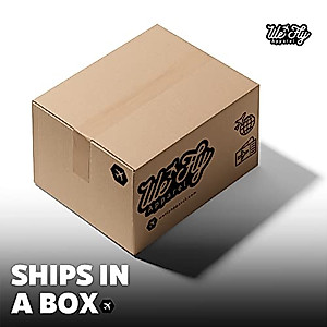 We Fly Trucker Hat for Men & Women, Adjustable Baseball Hat, Mesh Snapback, Travel Essential Hat (New York, Black)