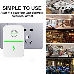 XnaSu 2024 New Power Saver Stop-Watt Energy Saving Device, Pro Power Saver, Household Power Saver Efficient Power Saver Box, Suitable for Household Office Market 90V-250V 30KW (5PCS)