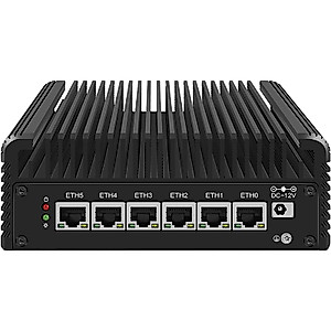 CWWK 12th Gen Alder Lake 2.5G Soft Router Intel i7-1265U 6X Intel i226-V Fanless Mini PC Firewall Appliance Proxmox (Barebone)