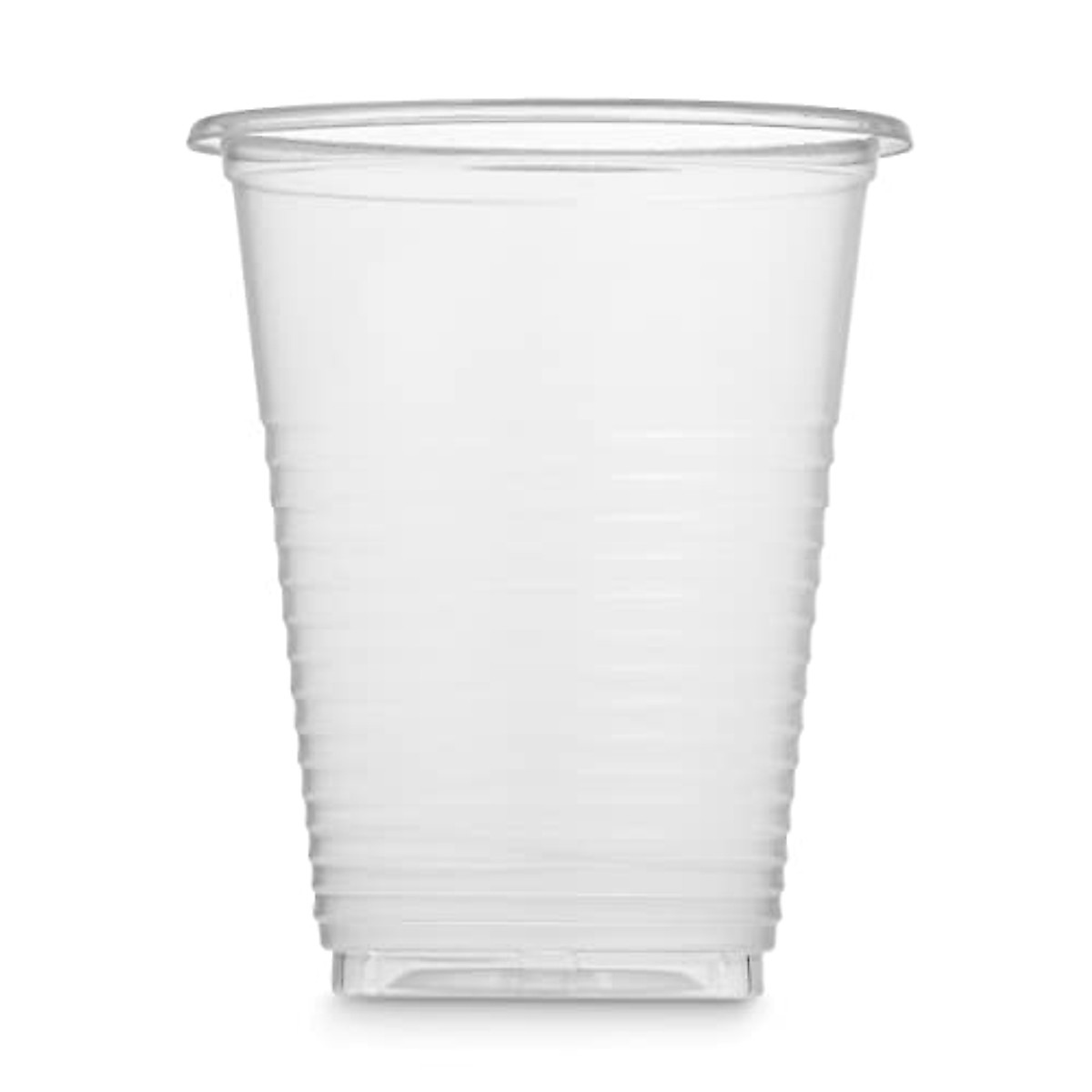 Munfix 500 Pack 7 Oz Clear Plastic Cups, Disposable Drinking Cups, Plastic Party Cups, Transparent Plastic Cups Bulk for Birthday Parties, Picnics, Ceremonies, and All Events