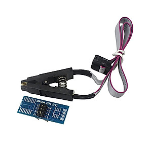 Ximimark 1 Set SOIC8 SOP8 Flash Chip IC Test Clips Socket Adpter BIOS/24/25/93/95 Programmer