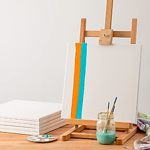 6 Count 14” x 14” Super Value Canvas by Artist's Loft Necessities - Acid Free Cotton Canvas for Paint, Acrylic, & Oils - 1 Pack