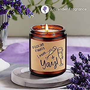 Fairy's Gift Finally Engaged, Finally Married - Congratulation Wedding Gifts for Bride and Groom, Newly Engaged Friend - Funny Getting Married Gifts, Couple Engagement Gifts - Wedding Candles