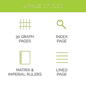 Rocketbook Matrix Graph Notebook - Eco-Friendly Reusable Notebook with 1 Pilot Frixion Pen & 1 Microfiber Cloth Included - Dark Blue, Letter Size (8.5" x11") (MTX-L-K-CDF)