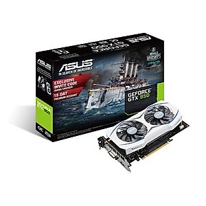 Asustek Gf Gtx950-oc-2gd5 Pcie3 2gb gddr5 1253mhz dvi hdmi dp