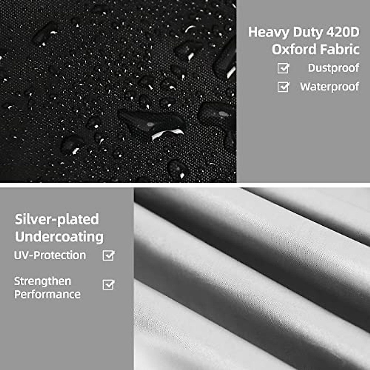 YUSING Deck Box 76 Gallon, Outdoor Storage Box Waterproof with Wheels for Patio Cushion & Pillows, Garden Supplies, Pet Stuff and Pool Accessories