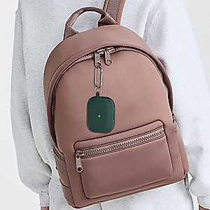 NIUTRENDZ AirPods Pro 2nd Generation Case 2022 Silicone AirPods Pro 2 Case Cover with Lanyard and Keychain [Wireless Charging & Front LED Visible] (Pine Green)