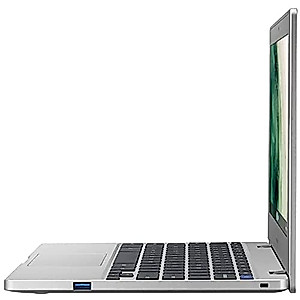 Newest Samsung Chromebook 4 11.6” Laptop Computer for Business Student, Intel Celeron N4020(Up to 2.8GHz), 4GB RAM, 32GB eMMC, Webcam, WiFi, Bluetooth, USB Type-C , Chrome OS, Silver+JVQ MP