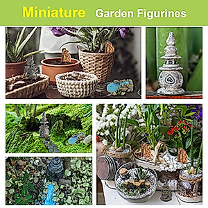 Fairy garden accessories outdoor set, Miniature Fairy Garden Figurines kit-66 pcs fairy garden décor for kids, DIY fairy garden supplies-home office desk décor gifts for Mom, Grandma, Plant Lover