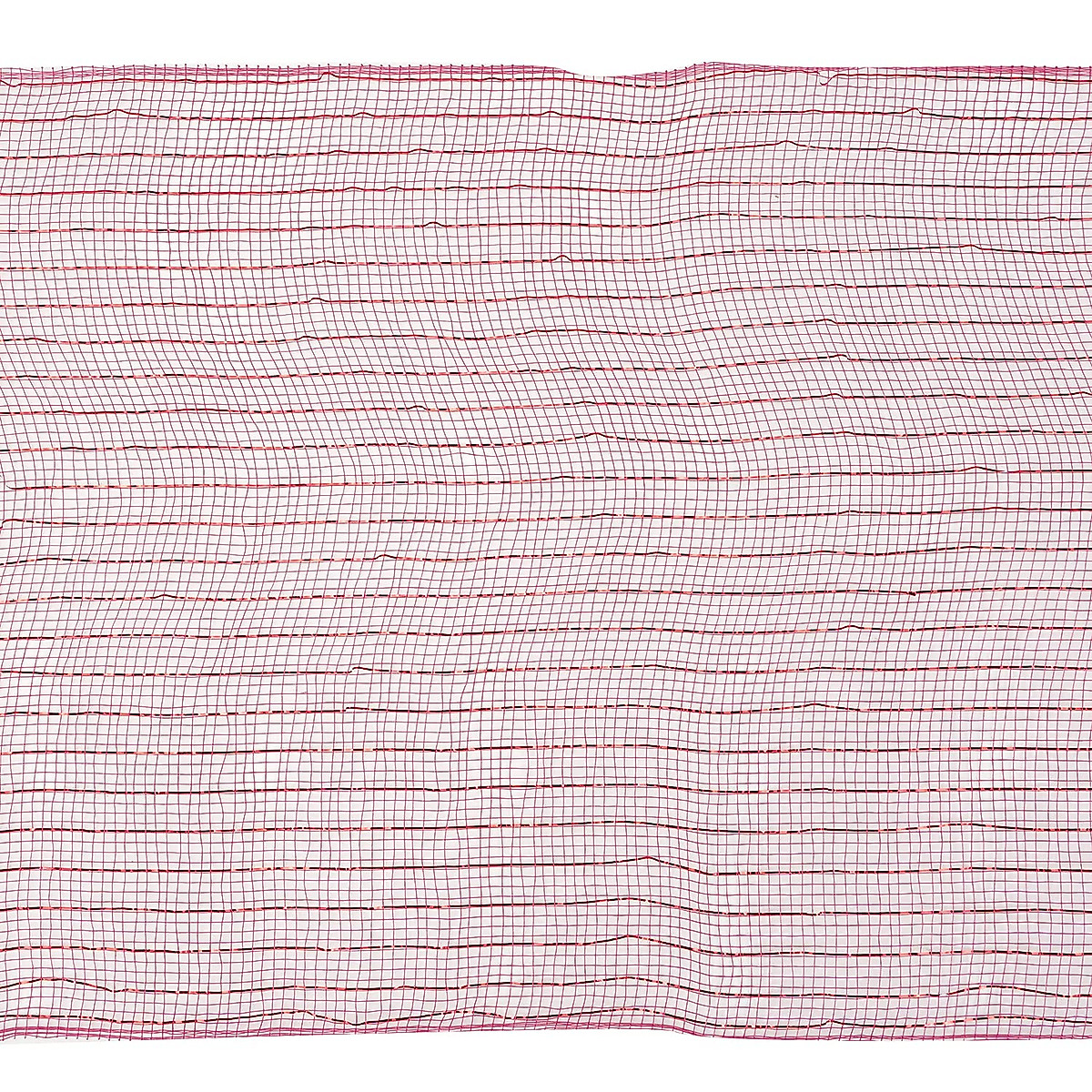 MEEDEE Burgundy Deco Mesh 10 Inch Burgundy Mesh Metallic Mesh Ribbon for Christmas Tree Maroon Deco Mesh Basic Mesh Ribbon for Wreaths Garland Staircase Mailbox Swag Centerpiece Decorating (30 Feet)