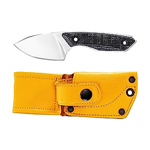 Gerber Gear Stowe Pocket Knife and Sheath - 2.5" Fixed Blade - EDC Gear and Equipment - Micarta