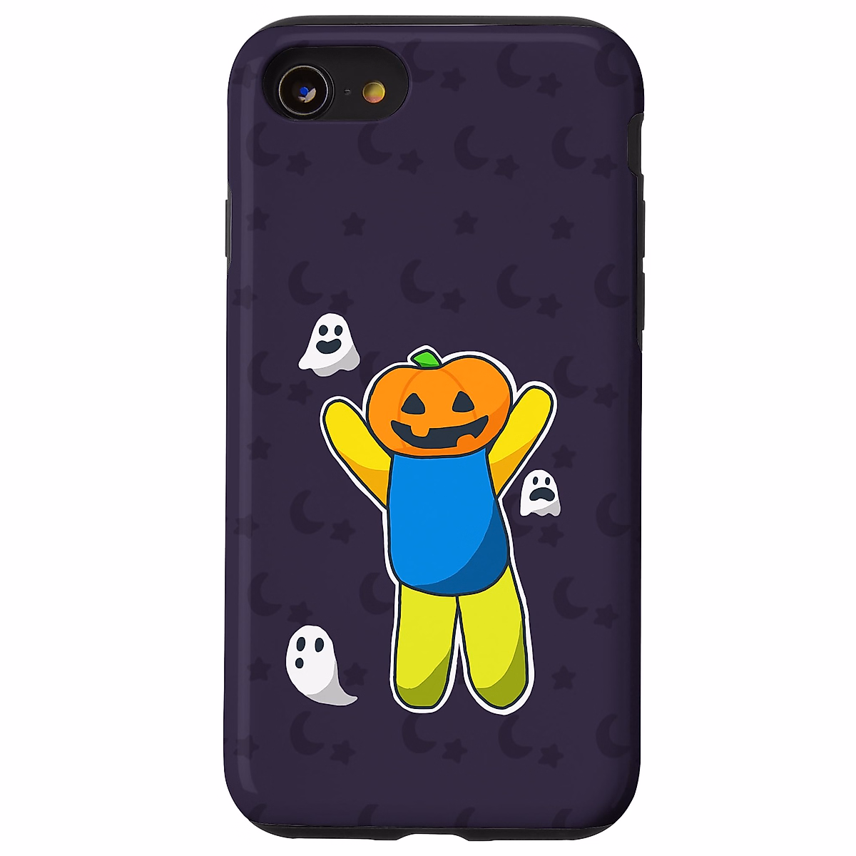 iPhone SE (2020) / 7 / 8 Roblox Ragdoll Sim Halloween Pumpkin Head Case