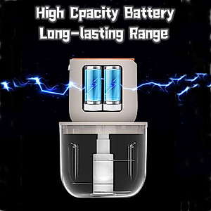 LVSENLIN Wireless Electric Food Processor，600ML Electric Food Chopper For Meat,Onions,vegetables,Garlic,Complementary Food, Meat Chopper Blender