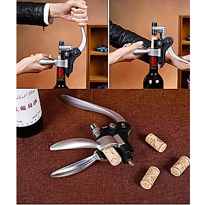 VASFFG Wine Opener Set, Manual Wine Corkscrew, Wine Opener Set Accessories.Rabbit Wine Opener Set Gift Box.