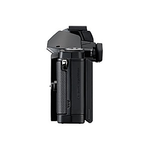 Olympus OM-D E-M5 16MP Live MOS Interchangeable Lens Camera with 3.0-Inch Tilting OLED Touchscreen [Body Only] (Black) - International Version (No Warranty)