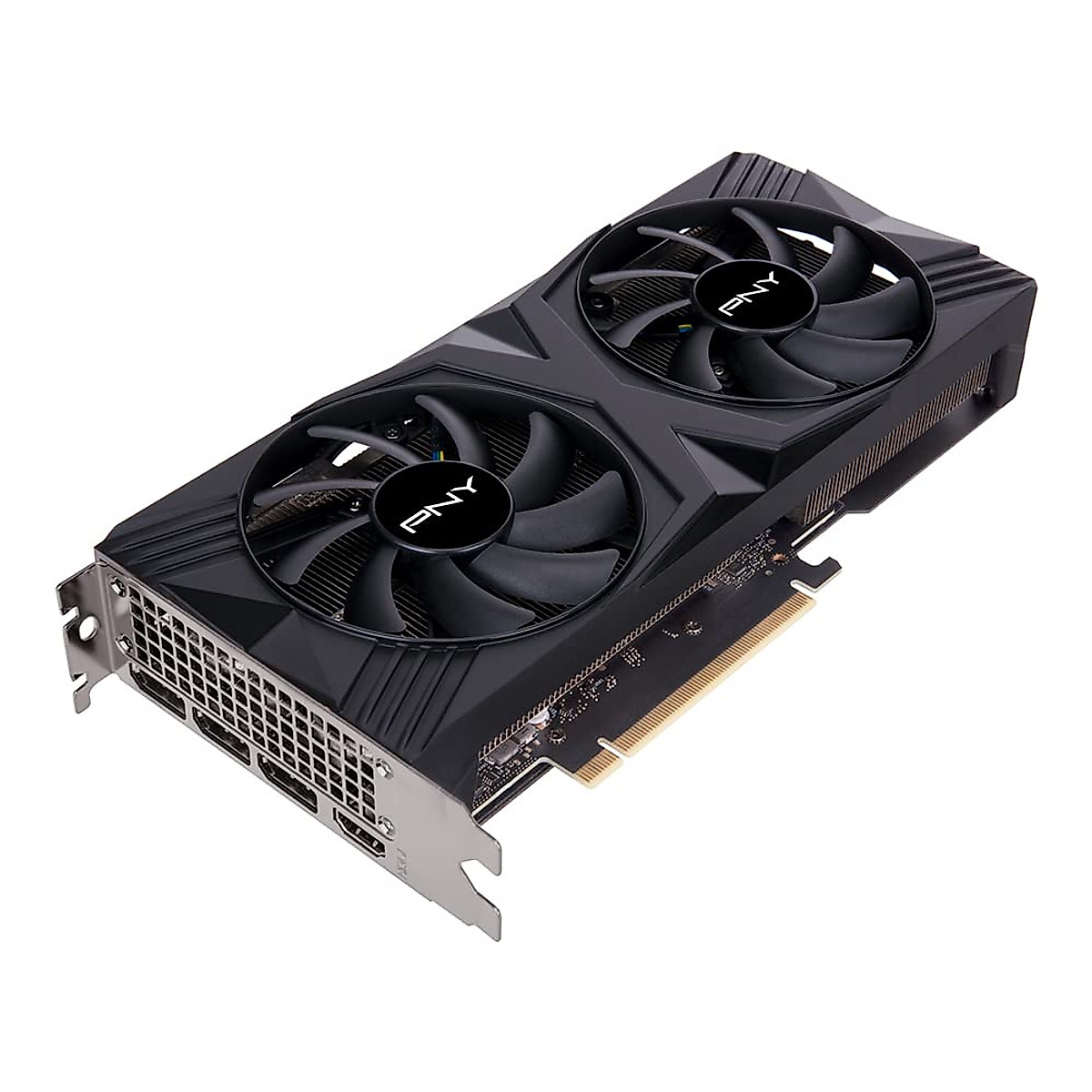 PNY GeForce RTX™ 4070 12GB Verto™ Dual Fan Graphics Card DLSS 3 (192-bit, PCIe 4.0, GDDR6X, HDMI/DisplayPort, Supports 4k, 2 Slot)